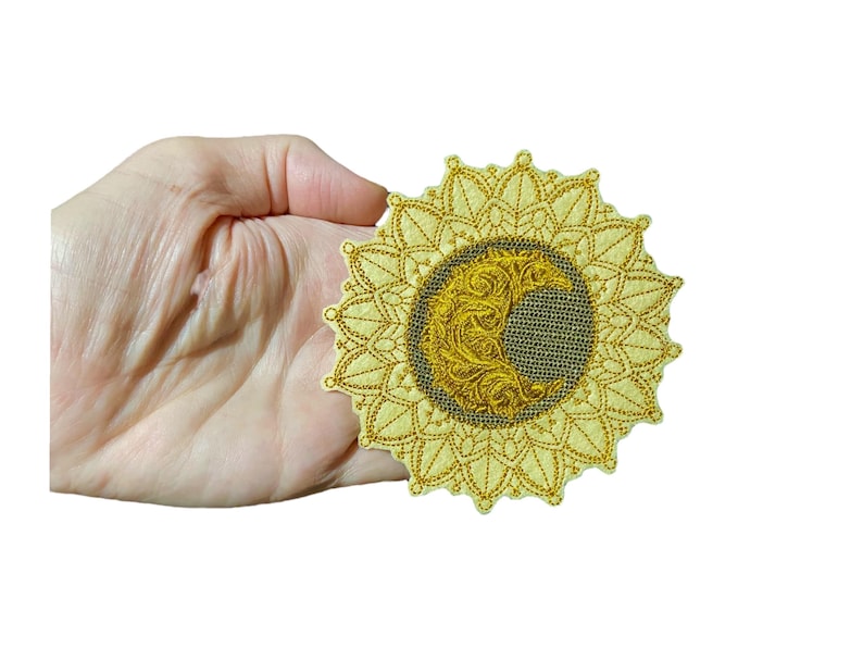 Sun and Moon Patch , Celestial Star Badge, "solar System" Patch, DIY ...