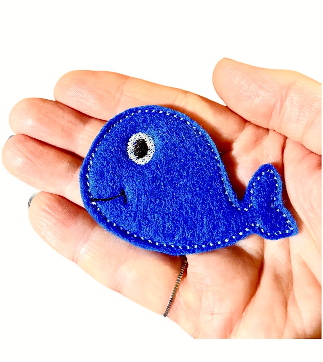 Whale Patch Blue Whale Badge Sea Animals Patch Kids Decorative Patch ...