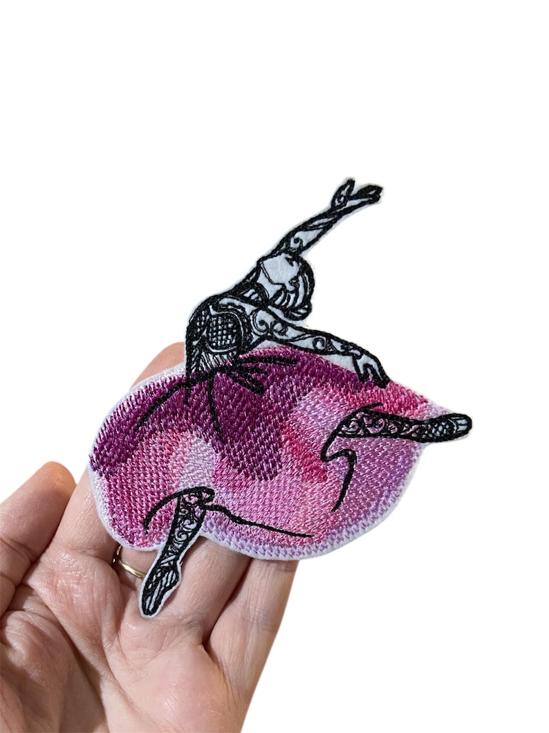 Ballerina Patch,cute Thermal Patch in the Shape of a Dancing Ballerina ...