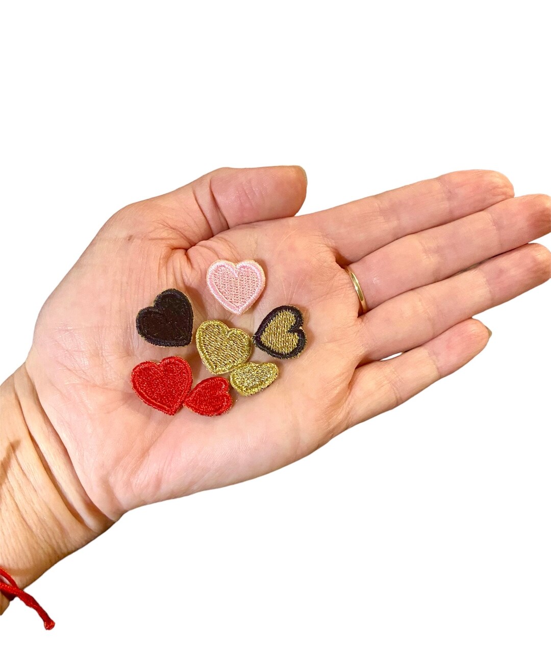 Tiny Red Heart Patch, Red Heart Badge, 90's Girly Badge, DIY Embroidery ...