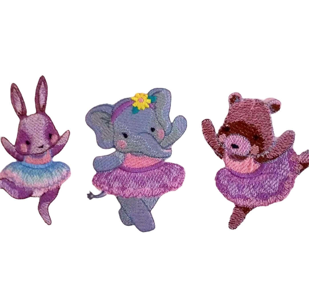 Cute Thermal Patch in the Shape of a Dancing Ballerina | Patches for ...