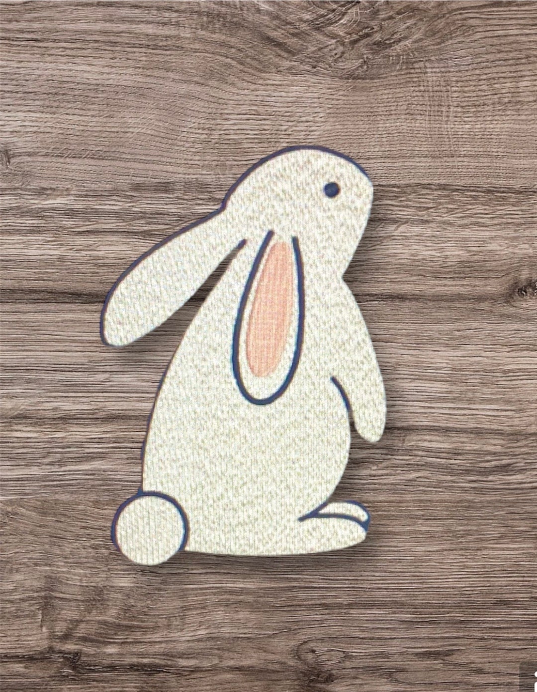 Cute Bunny Iron on Patch/animal Badge/diy Embroidery/decorative Patch ...