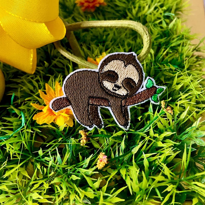 Sloth Patch - Etsy