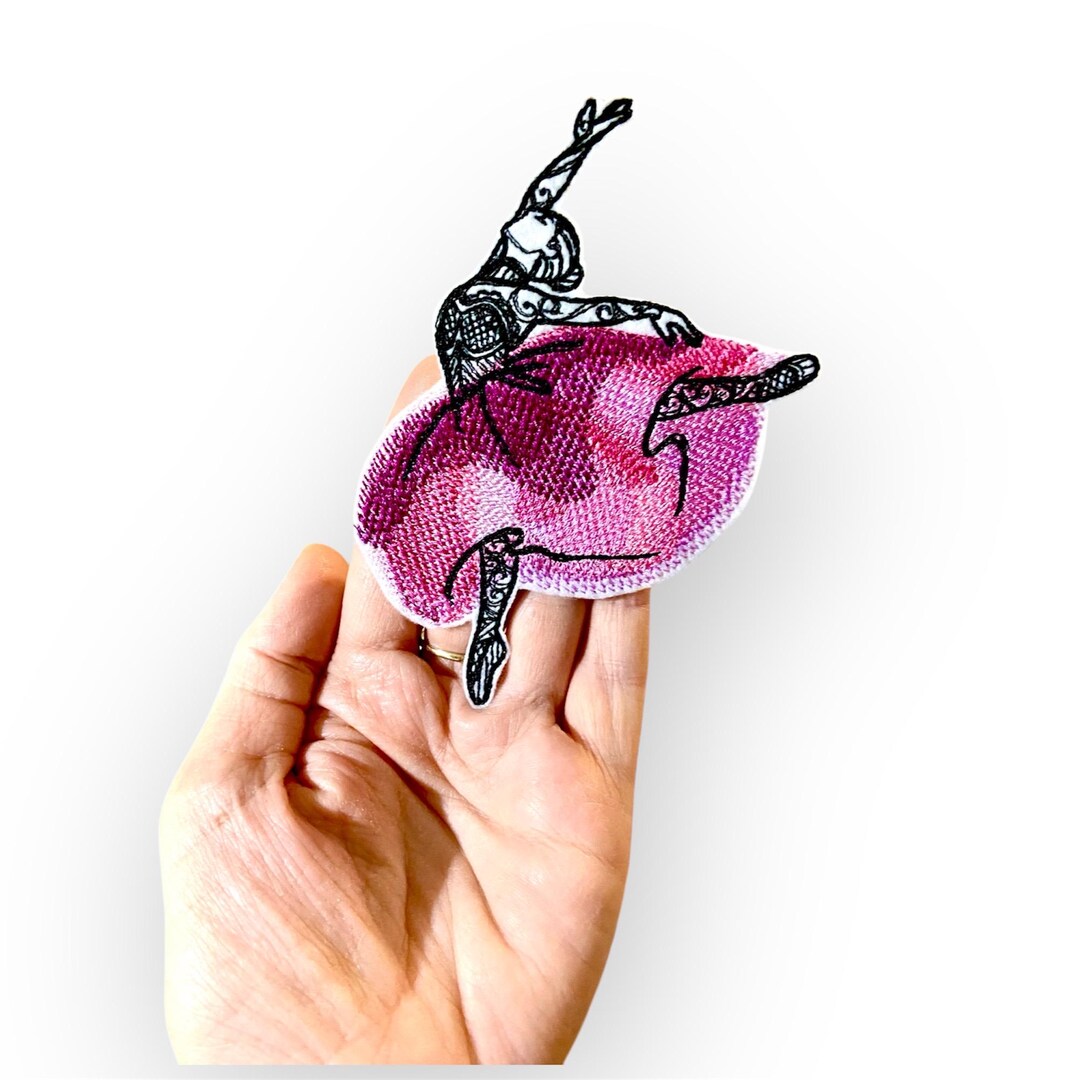 Ballerina Patch,cute Thermal Patch in the Shape of a Dancing Ballerina ...