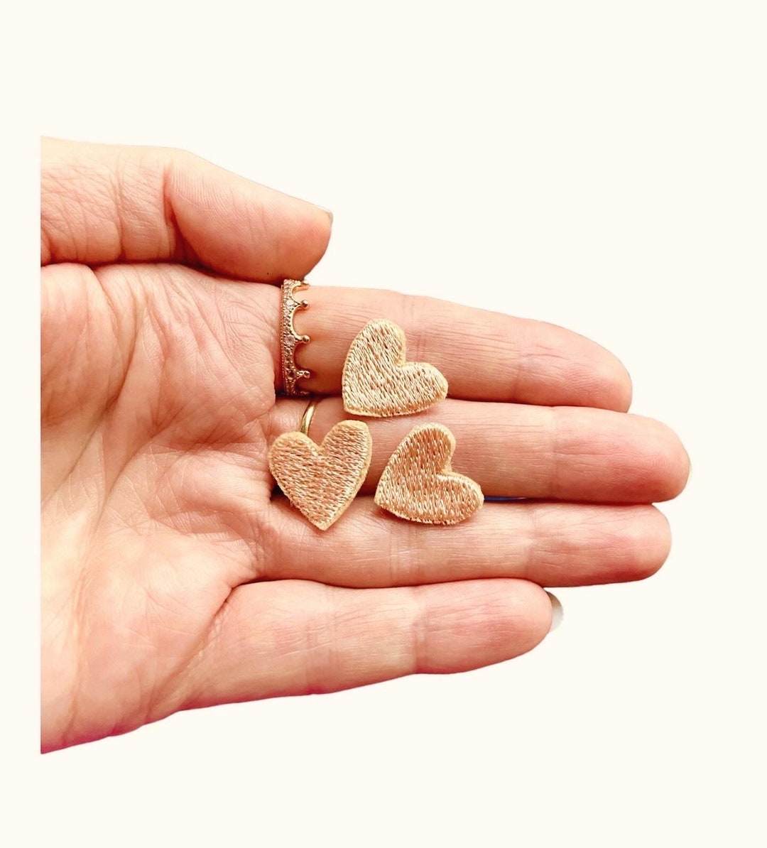 Tiny Pink Heart Patch, Pink Heart Badge, 90's Girly Badge, DIY ...