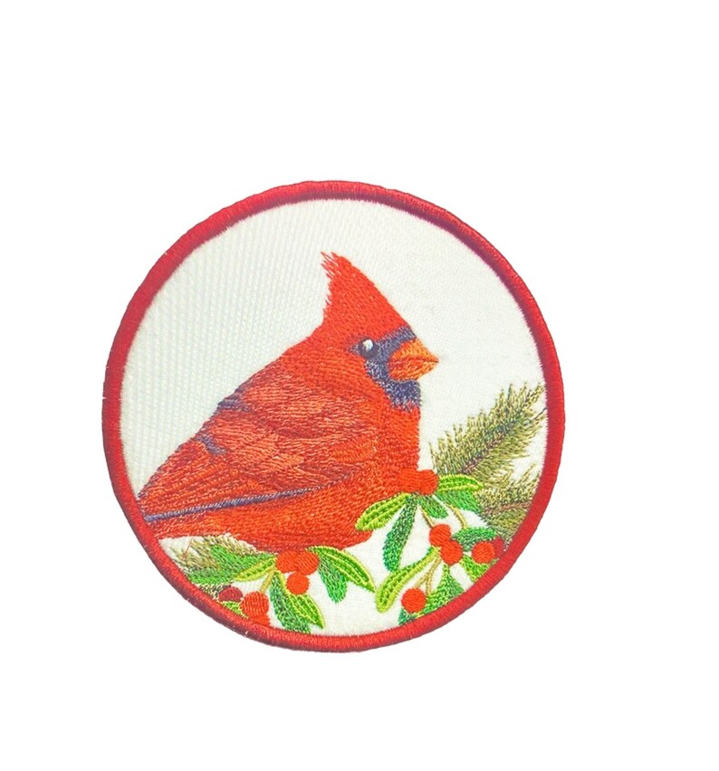 Bird Finch Patch for Bags and T-shirts. Cute Iron on Embroidery ...