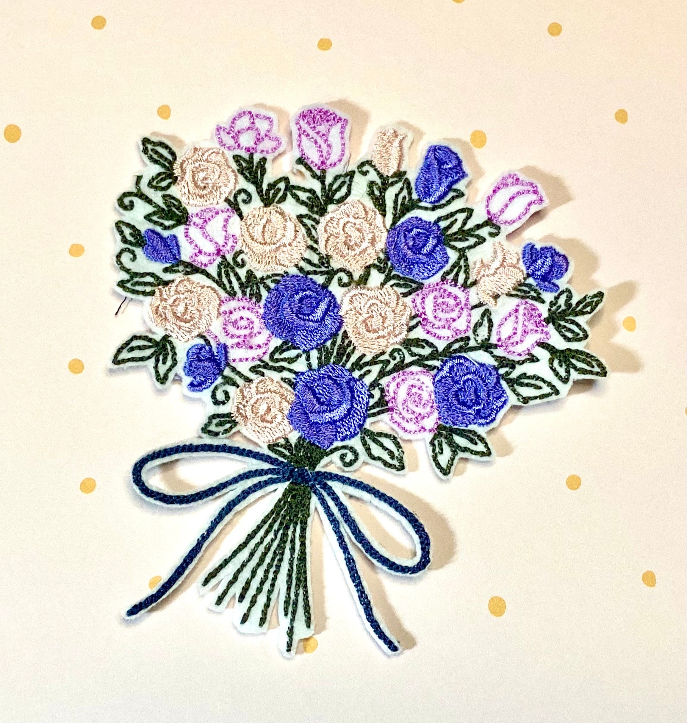 Tulip Patch Iron-on/sew-on Applique for Clothing Jacket Vest Jeans ...