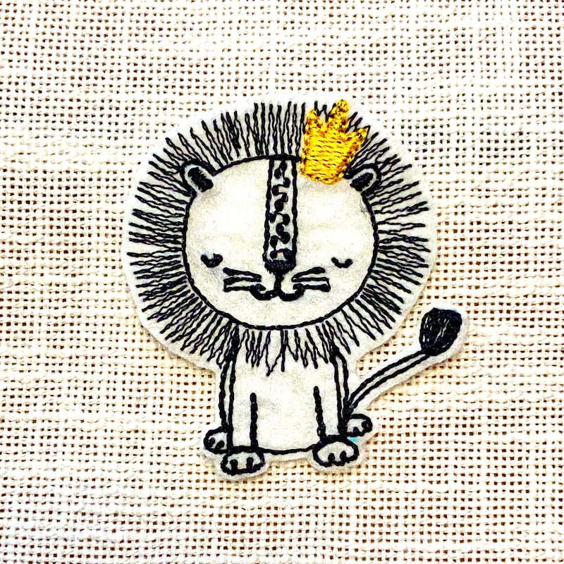 Lion Patch - Etsy