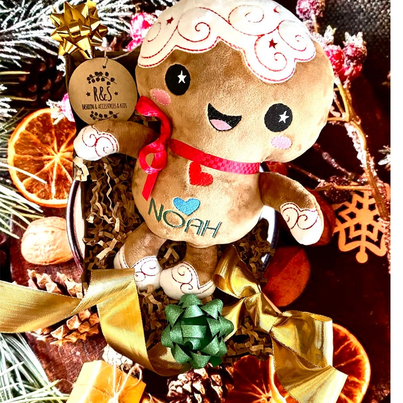 Gingerbread Dolls Plush - Etsy