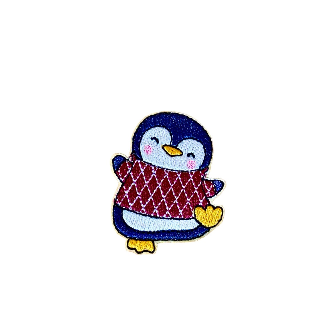 Iron-on Patch - Recycl Patch ,penguin Animal Antarctica Think Green ...