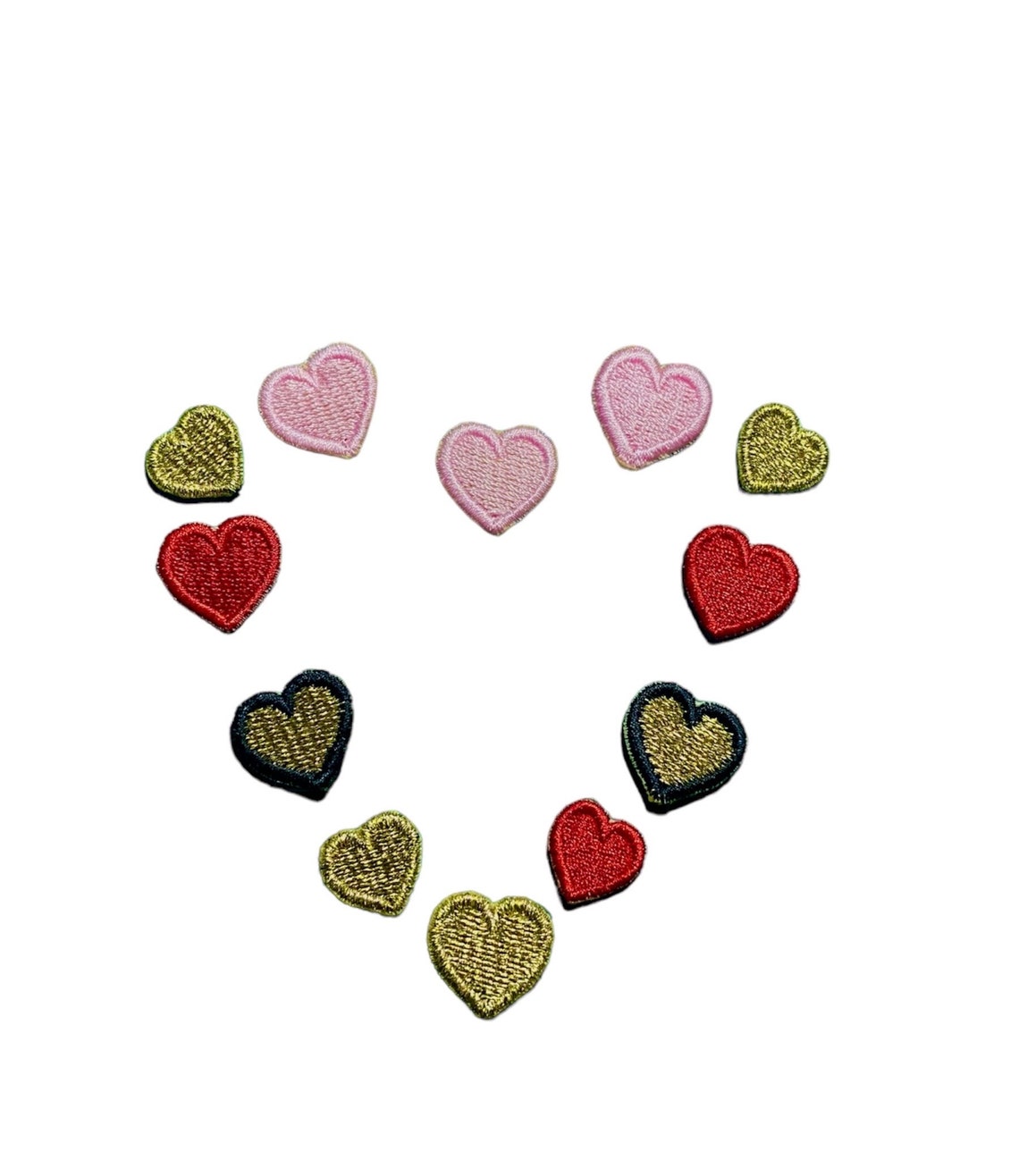 Tiny Red Heart Patch, Red Heart Badge, 90's Girly Badge, DIY Embroidery ...