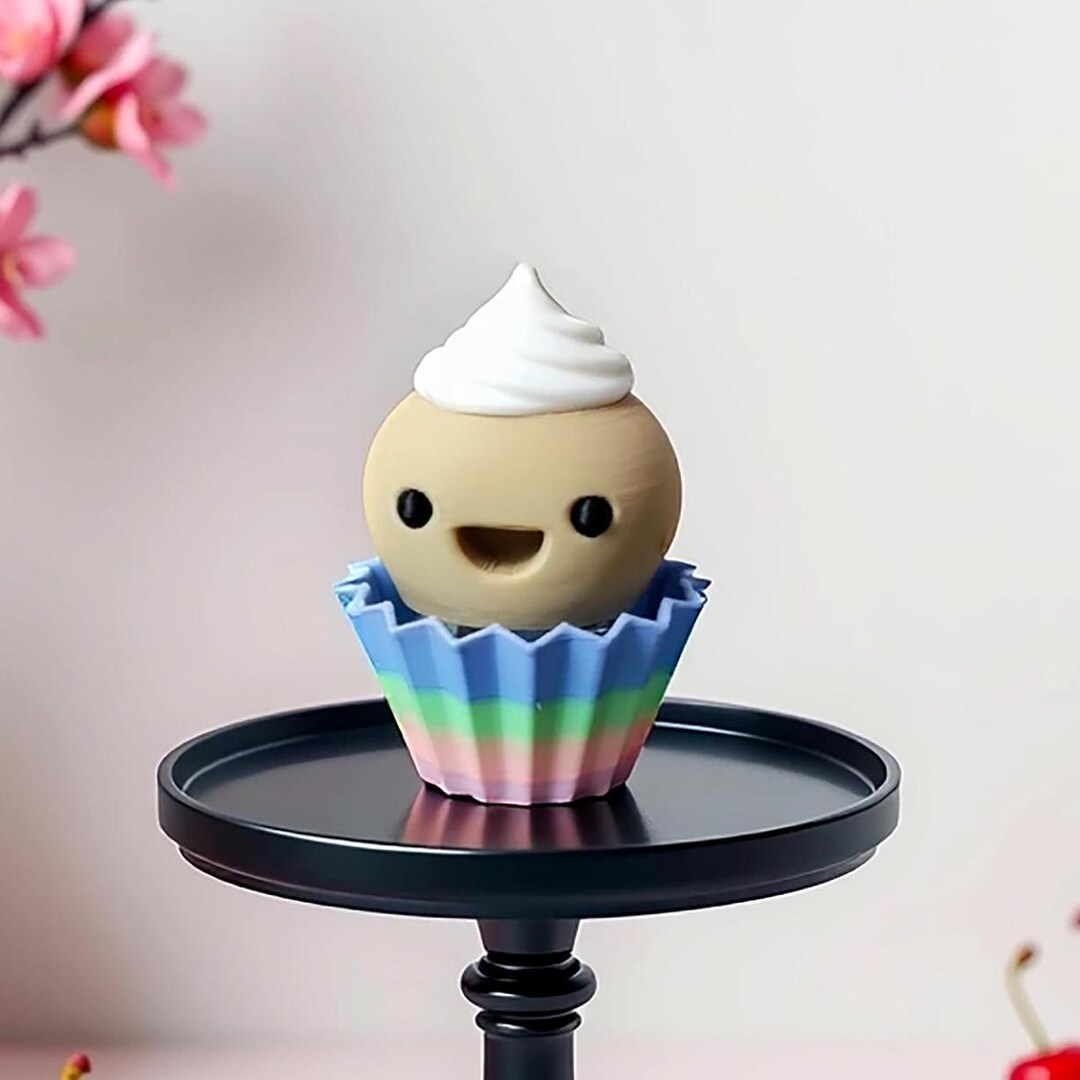 Keyboard Clicky Fidget Rainbow Cupcake Magnetic Slider Keyboard Switch ...
