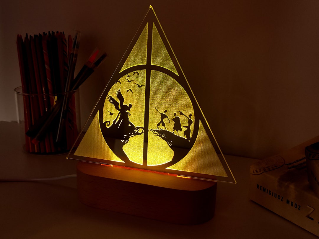 Wizard Light Wireless Children's Lamp LED Acrylic Lamp Baby Lamp ...