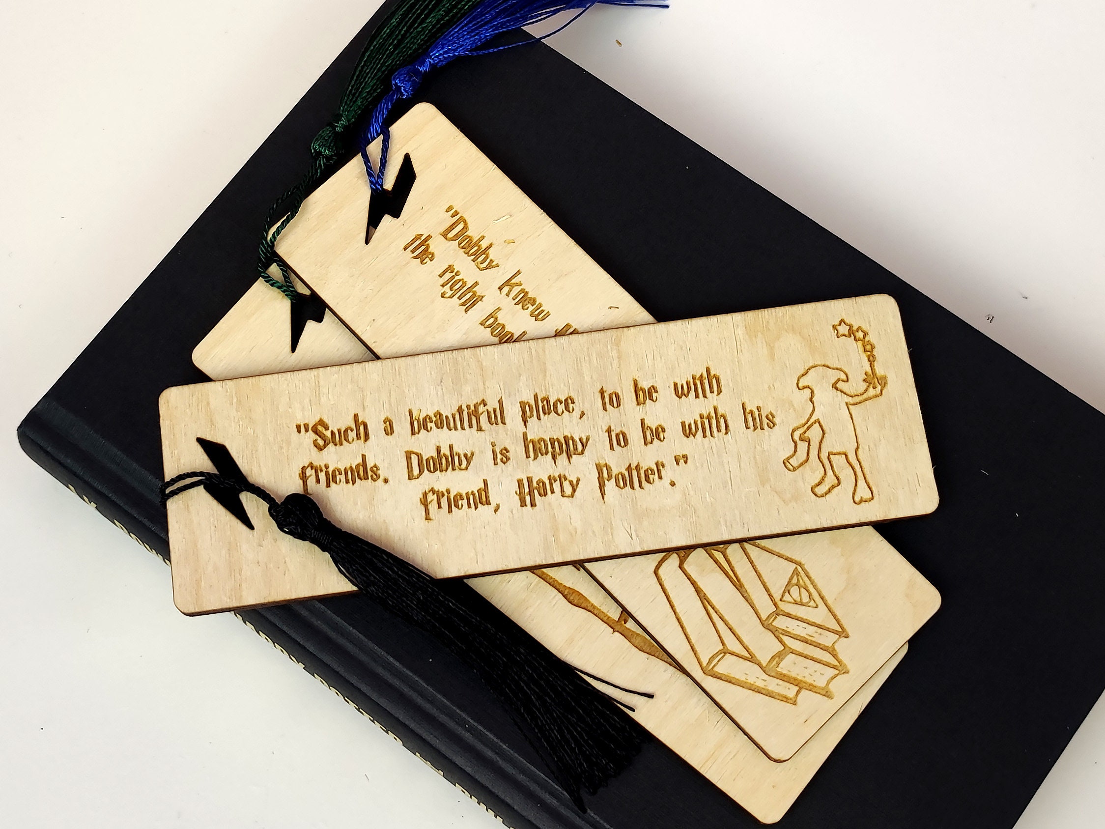 Personalized Harry Potter Inspired Bookmarks Always Dobby - Etsy