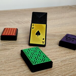 Ace of Spades Fidget Haptic Slider, Fidget Clicker, EDC Fidget, Office ...