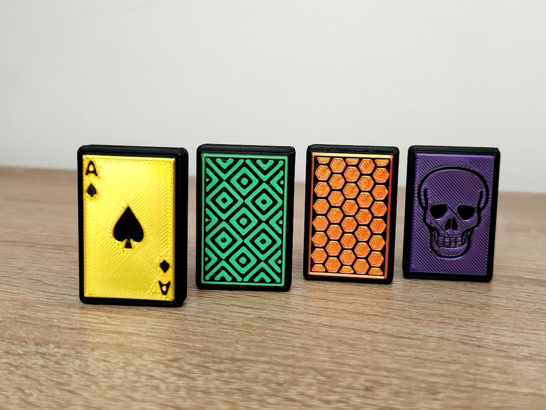 Ace of Spades Fidget Haptic Slider, Fidget Clicker, EDC Fidget, Office ...