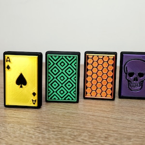 Ace of Spades Fidget Haptic Slider, Fidget Clicker, EDC Fidget, Office ...