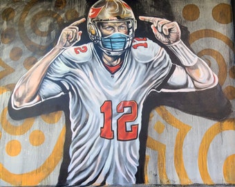 Tom Brady Mask - Etsy