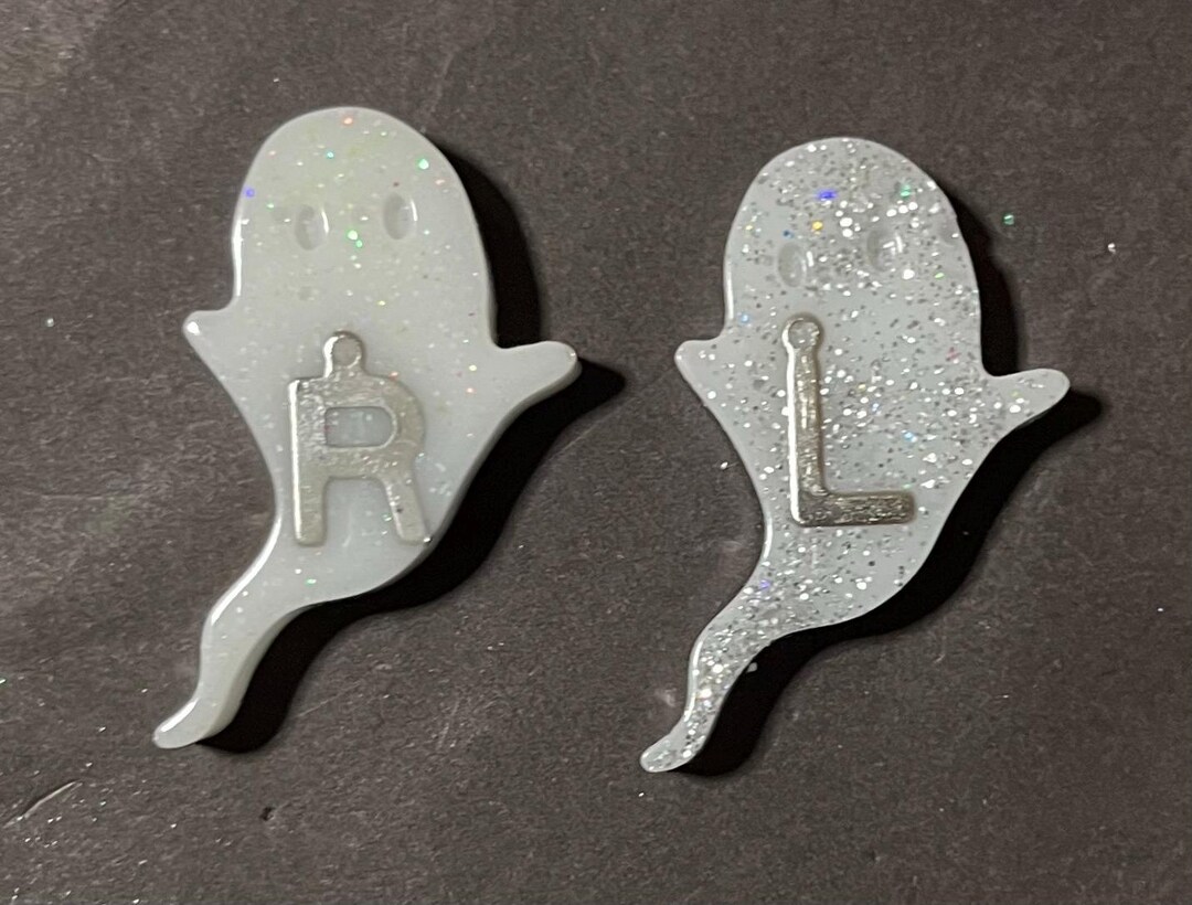 Pair of Ghost Shape - X-ray Markers - 3.5x2.1cm Approx - Etsy