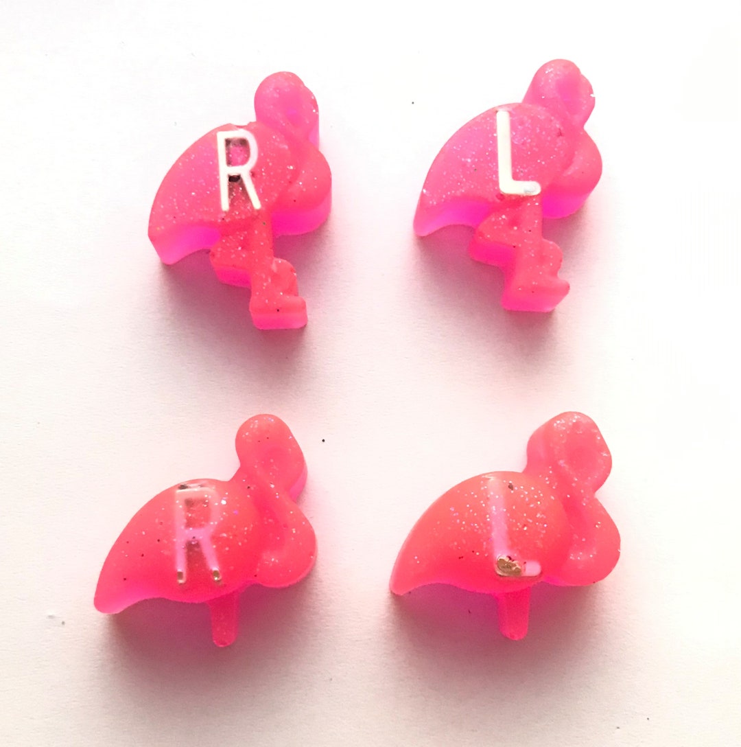 Pair of Flamingo Shape - X-ray Markers - 3.4x2.6cm or 3.0x3.0cm Approx ...