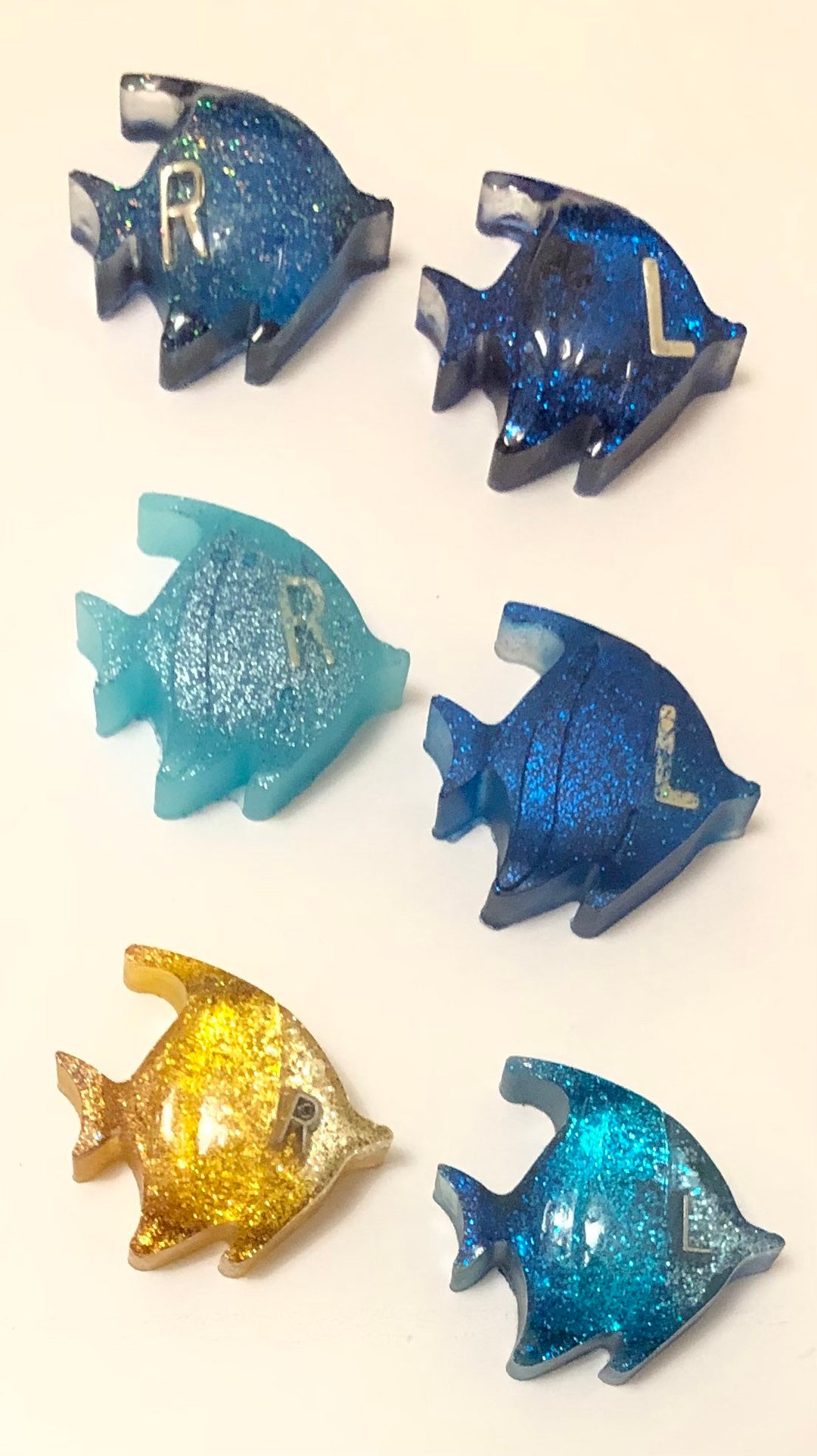 Pair of Angelfish Shape X-ray Markers 4.0x3.6cm Approx - Etsy UK