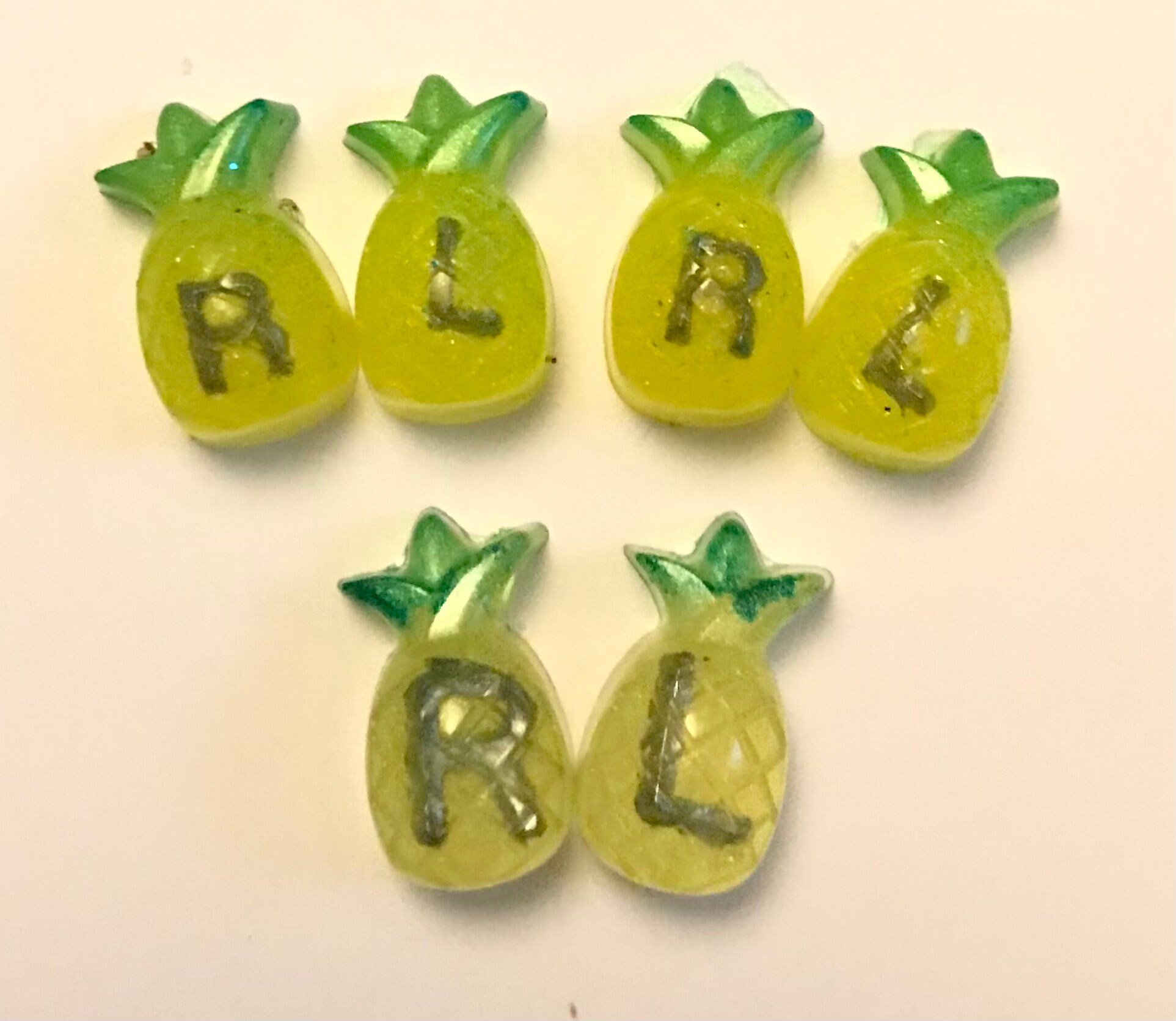 Pair of Pineapple Shape X-ray Markers 1.8x1.1cm Approx - Etsy UK