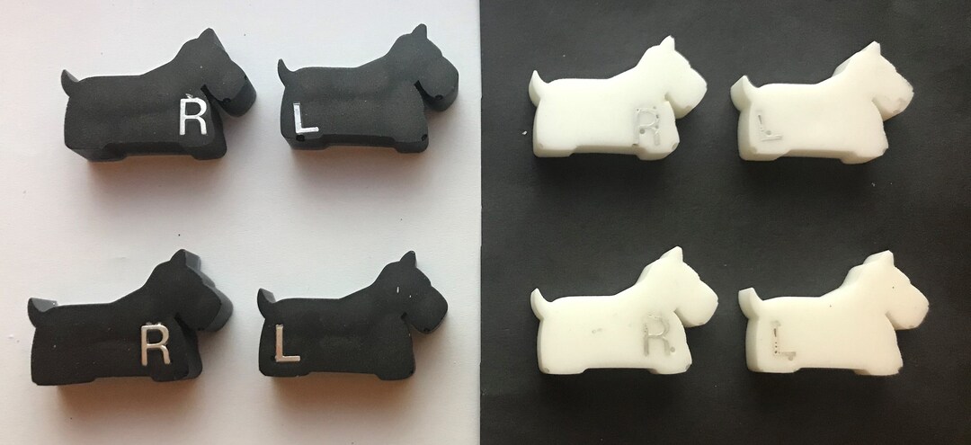 Pair of Scottie-dog Shape X-ray Markers 4.1x2.9cm Approx - Etsy