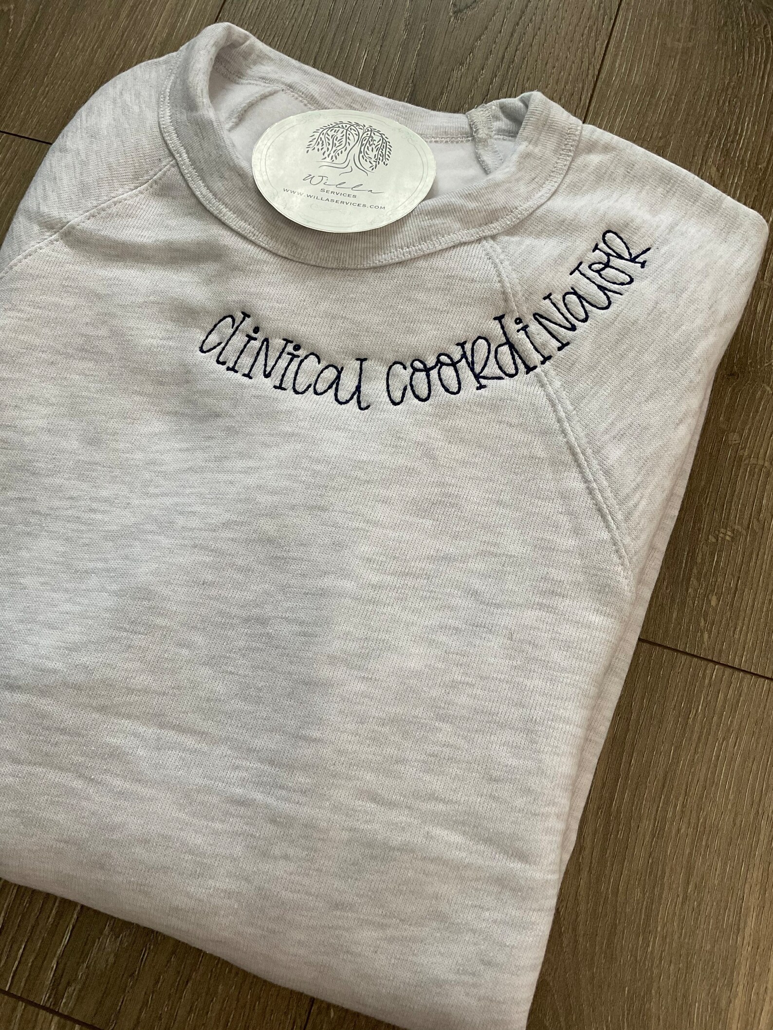 Medical Sweatshirt Personalized, Embroidered, Custom - Etsy