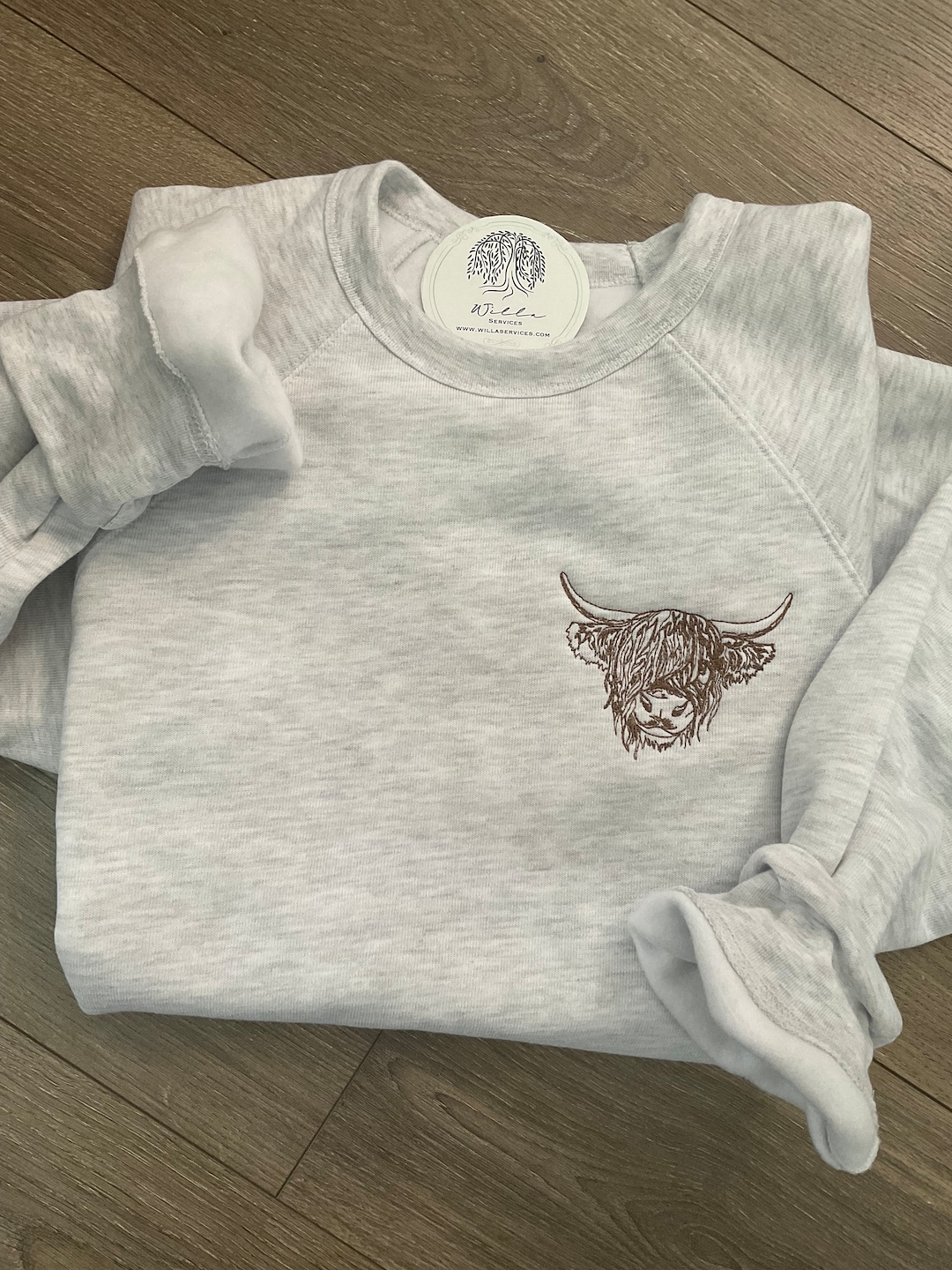 Scottish Highland Cow Sweatshirt, Longsleeve Shirt - Etsy