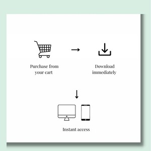 Two Column Blank Checklist. Printable + Fillable PDF. A4, A5 & Letter ...