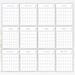 Printable Editable 2026 Calendar | Portrait US Letter 2026 Calendar ...
