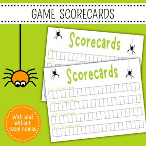 Spooky Halloween Pictionary Game Halloween Office Party Game Halloween ...