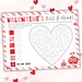 Fun Printable Valentine Roll a Dice Game for All Ages | Valentine ...