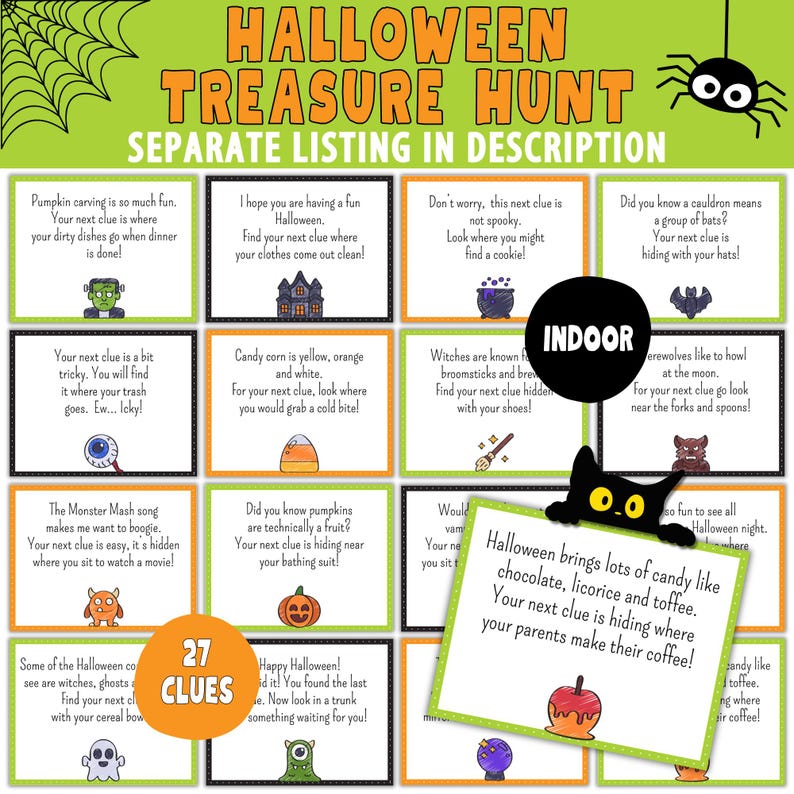 Spooky Halloween Trivia Game | Printable Halloween Party Game ...