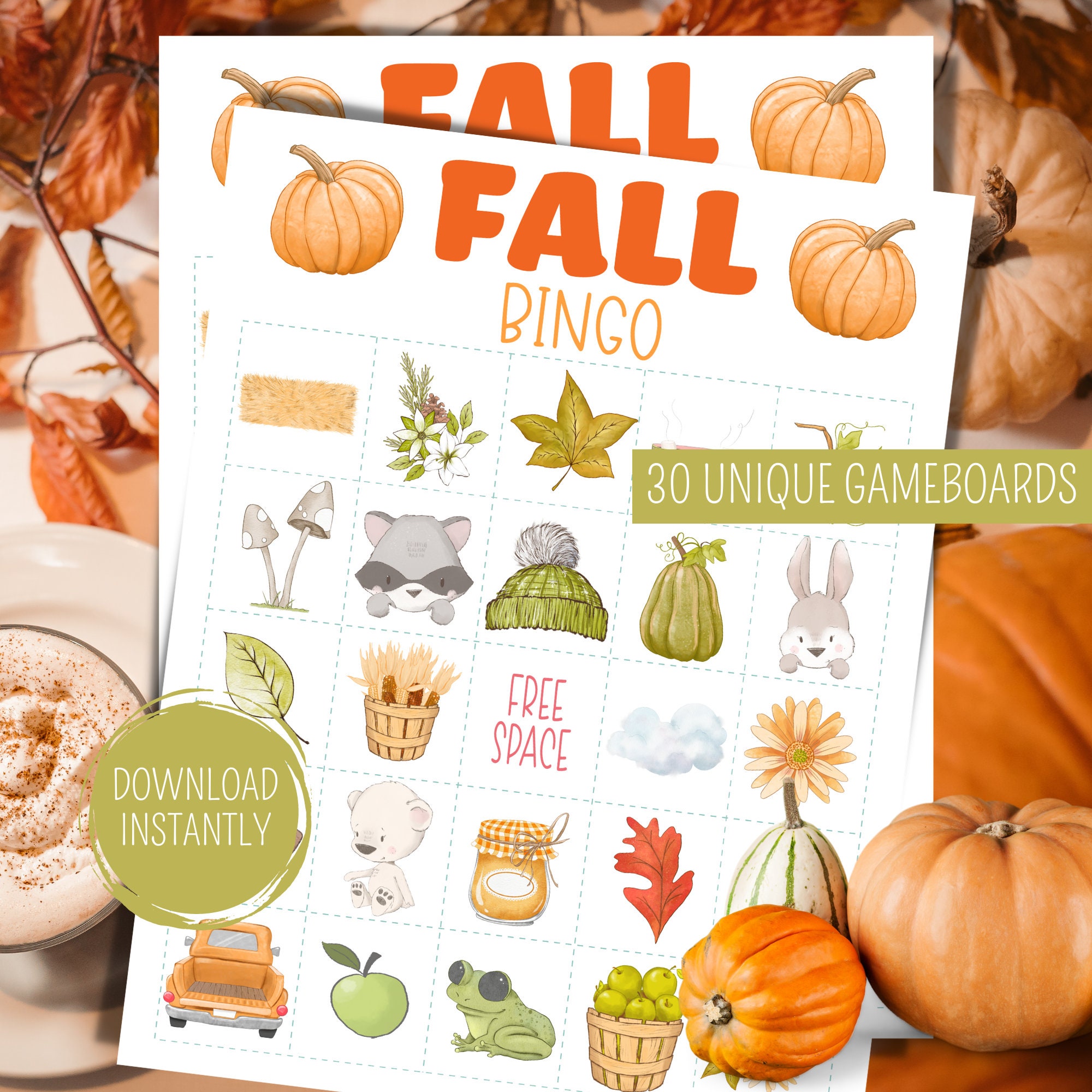 Printable Bingo Classroom Bingo Homeschool Bingo Fall Bingo Classroom ...