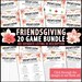 Friendsgiving Pictionary Game | Friendsgiving Office Party Game ...