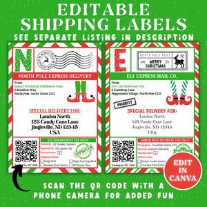 Printable Elf Notes and Activities | Christmas Elf Notes | Blank ...
