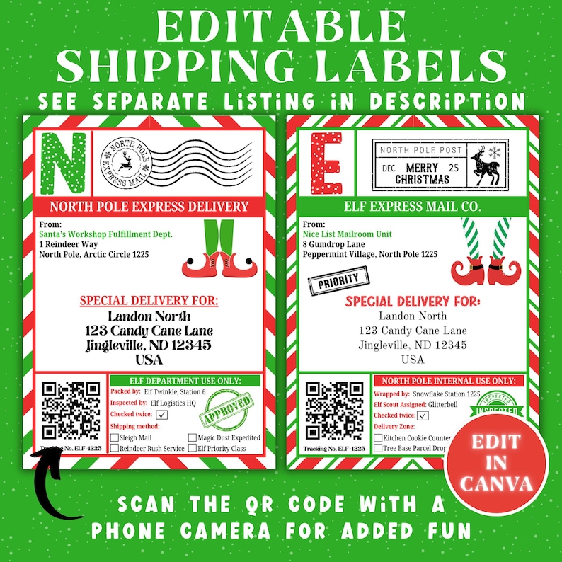 Printable Elf Notes and Activities | Christmas Elf Notes | Blank ...