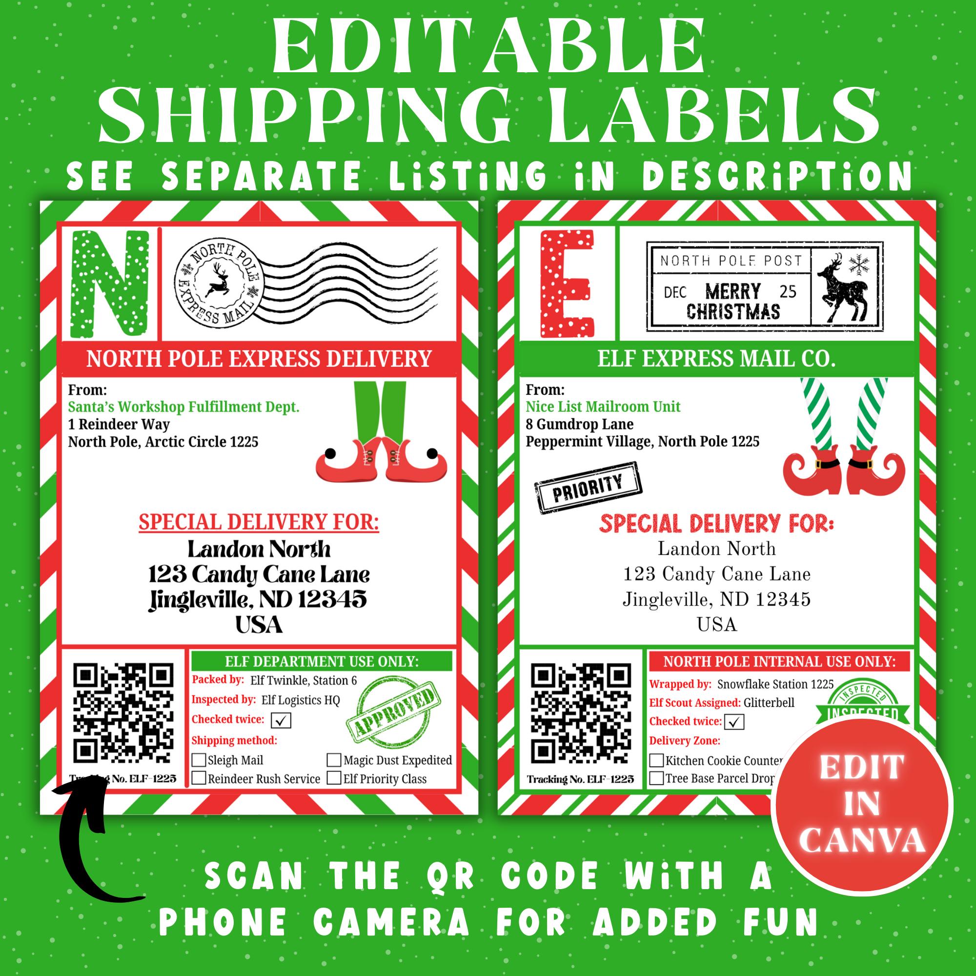 Printable Elf Notes and Activities | Christmas Elf Notes | Blank ...