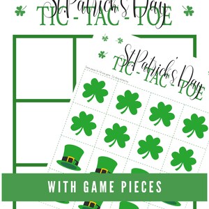 St Patricks Day Tic-tac-toe | St Patricks Day Games | St Patricks Day ...