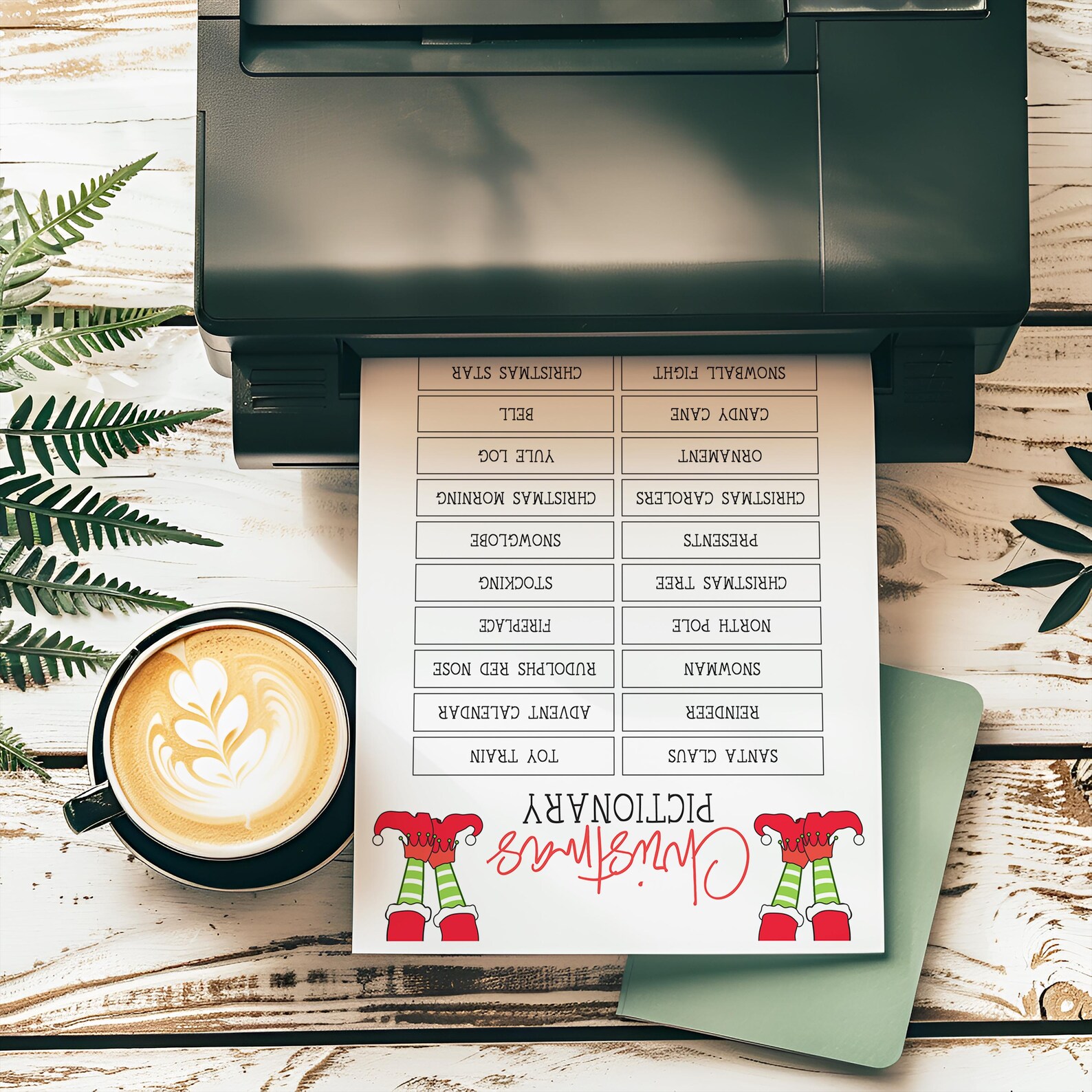 Christmas Word Game | How Many Words Can You Spell | Holiday Office ...