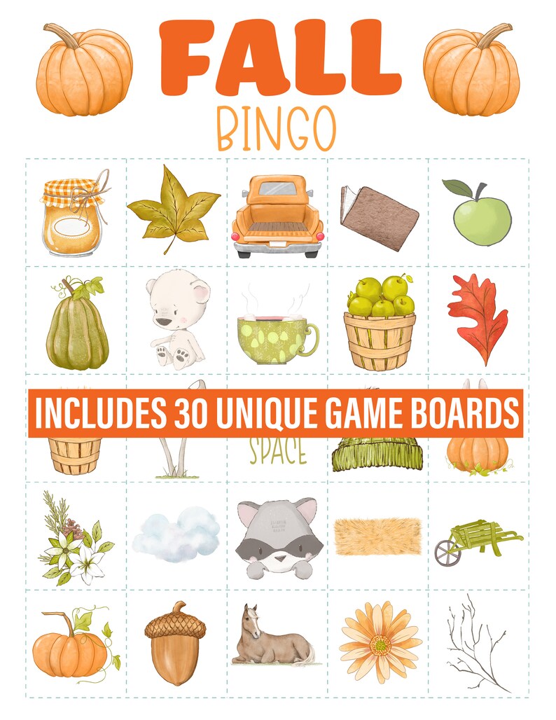 Printable Bingo Classroom Bingo Homeschool Bingo Fall Bingo Classroom ...