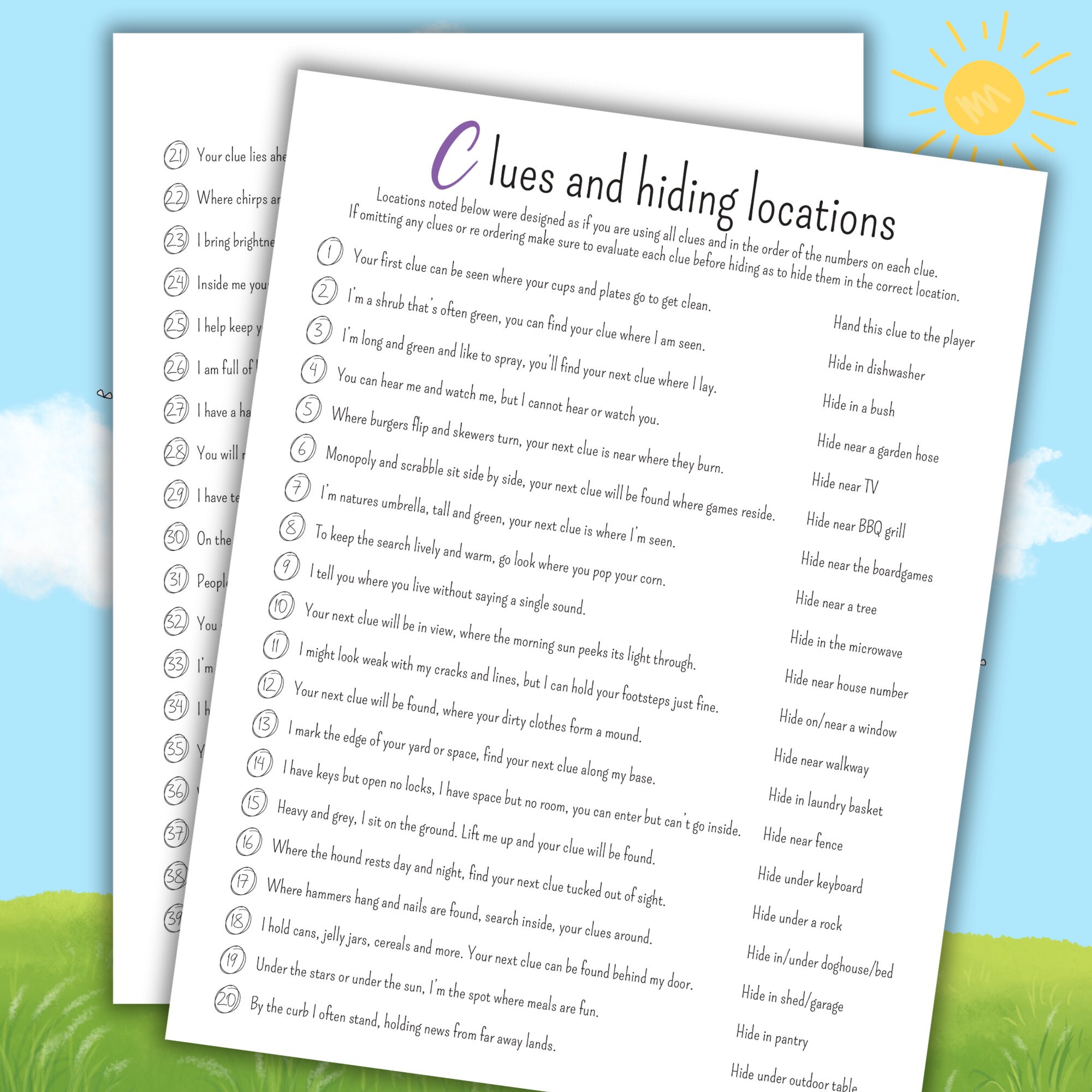 Mega Indoor and Outdoor QR Code Treasure Hunt Kit Interactive Treasure ...