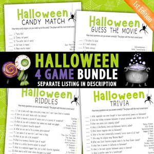 Halloween Category Game | Digital Halloween Classroom Party Game ...