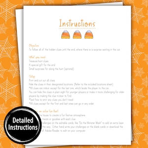 Indoor Halloween Treasure Hunt for Kids | Halloween Scavenger Hunt With ...