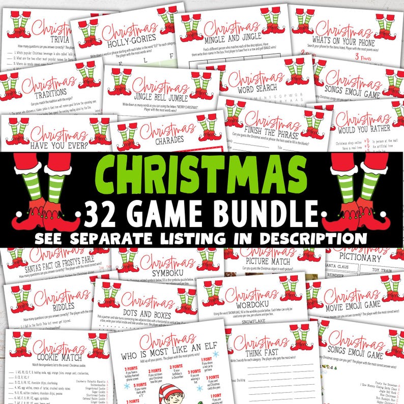 Christmas Who is Most Like an Elf Game | Holiday Office Party Games ...