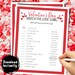 Valentines Love Songs Matching Game Valentines Party Games Holiday ...