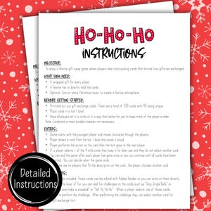 Christmas Gift Exchange Game | Holiday Gift Swap Game | Holiday Party ...