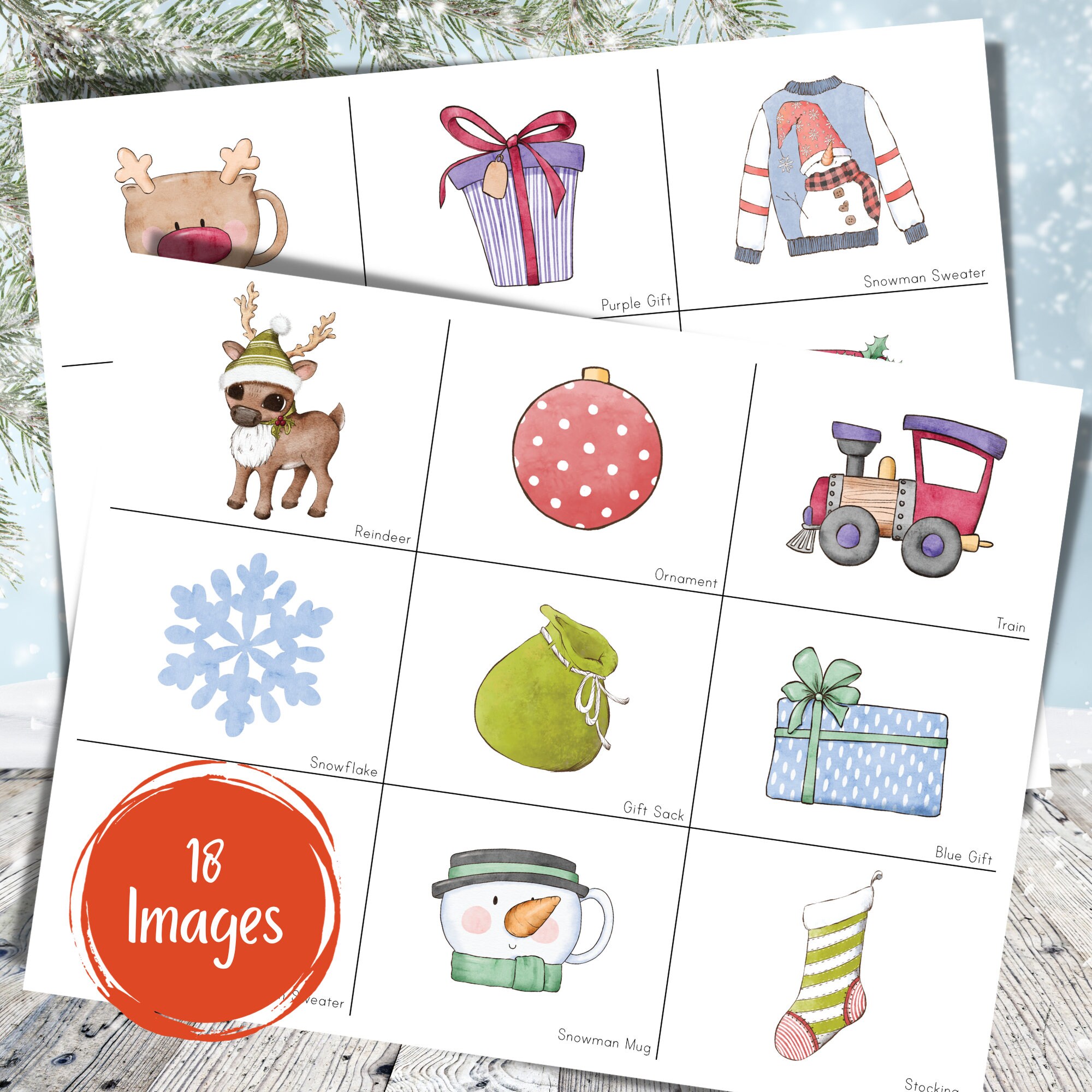 Scavenger Hunt for All Ages, Christmas Hunt, Christmas Treasure Hunt ...