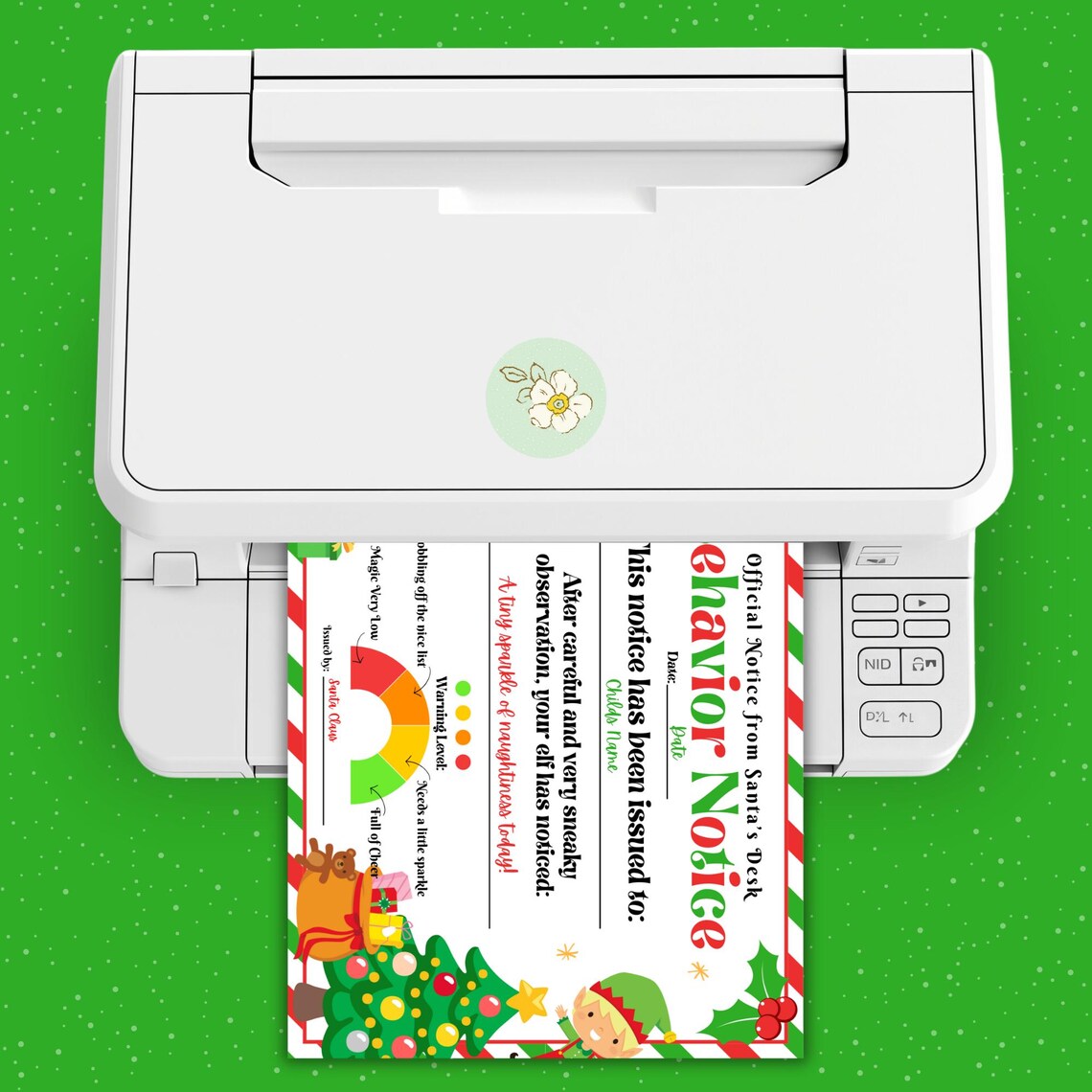 Printable Editable Christmas Elf Certificates | Nice List Certificate ...